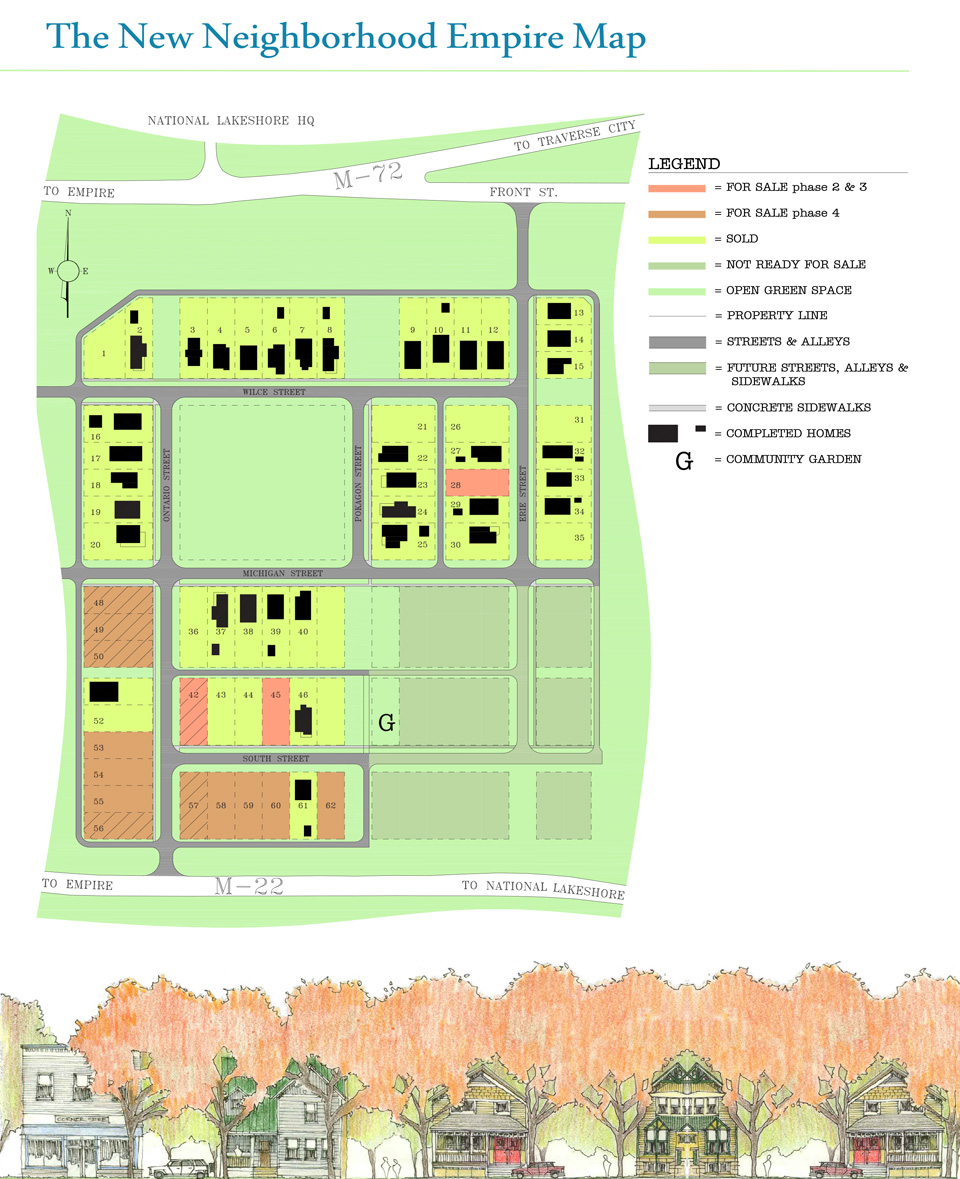 Empire Michigan On A Map at Stephanie Le blog